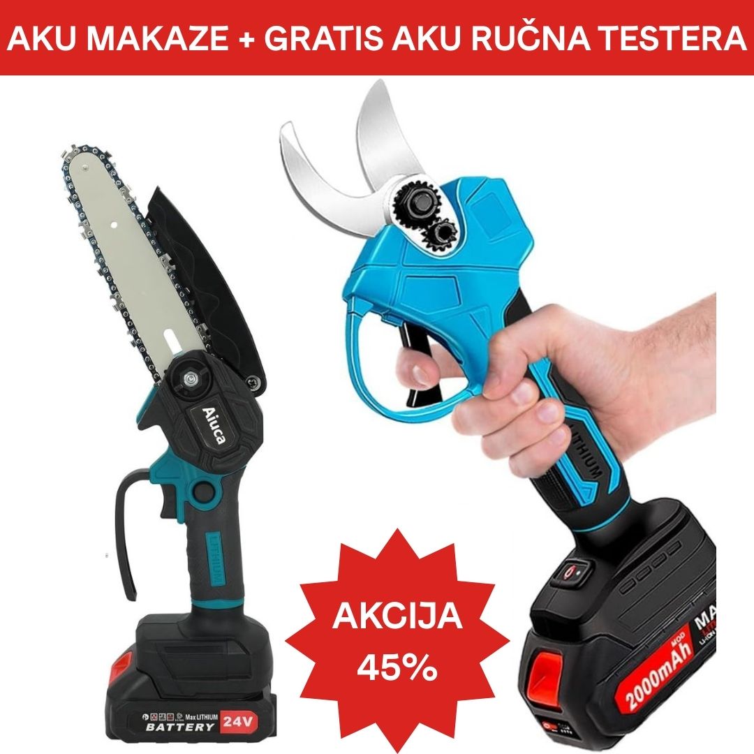 AKU MAKAZE + AKU TESTERA GRATIS – Oazaplus